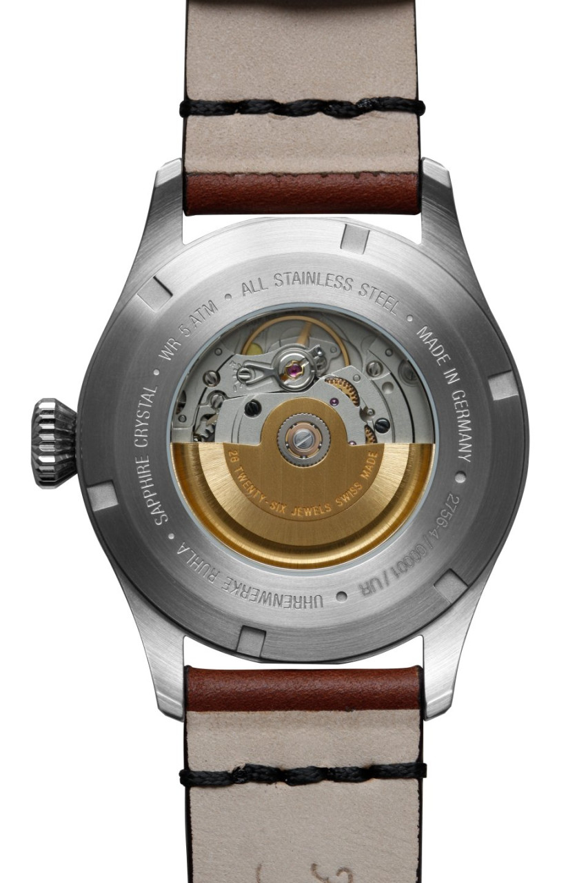 HAU, CT-BHA Automatic SW200 Saphirglas SW200 26 Jewels, stainless steel ...